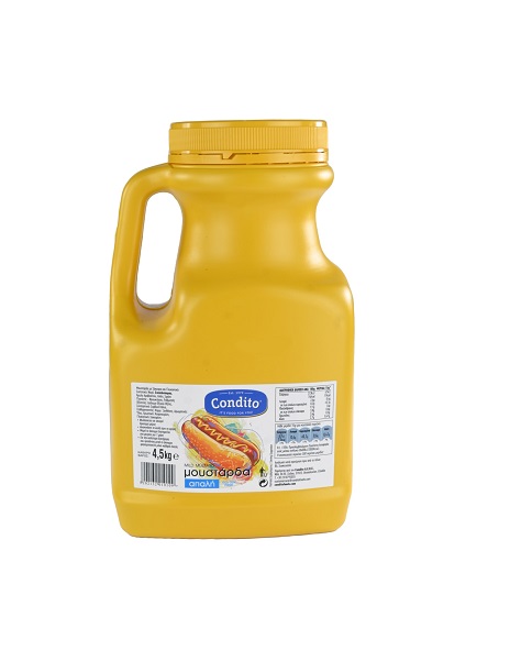 ΜΟΥΣΤΑΡΔΑ CONDITO 4,5Kg | DRESSINGS | FOODPATH | ΕΜΠΟΡΙΟ ΤΡΟΦΙΜΩΝ