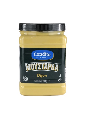 ΜΟΥΣΤΑΡΔΑ DIJON CONDITO 1,5Kg | DRESSINGS | FOODPATH | ΕΜΠΟΡΙΟ ΤΡΟΦΙΜΩΝ